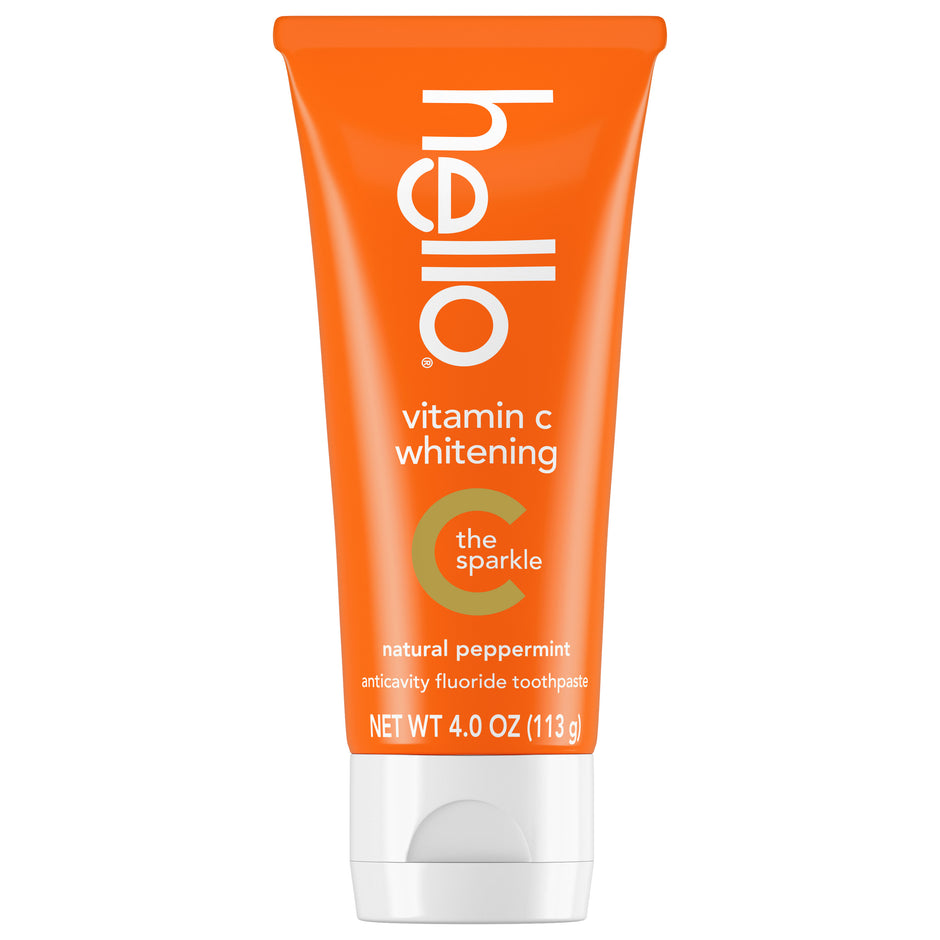Naturally Whitening Anticavity Fluoride Toothpaste | hello products