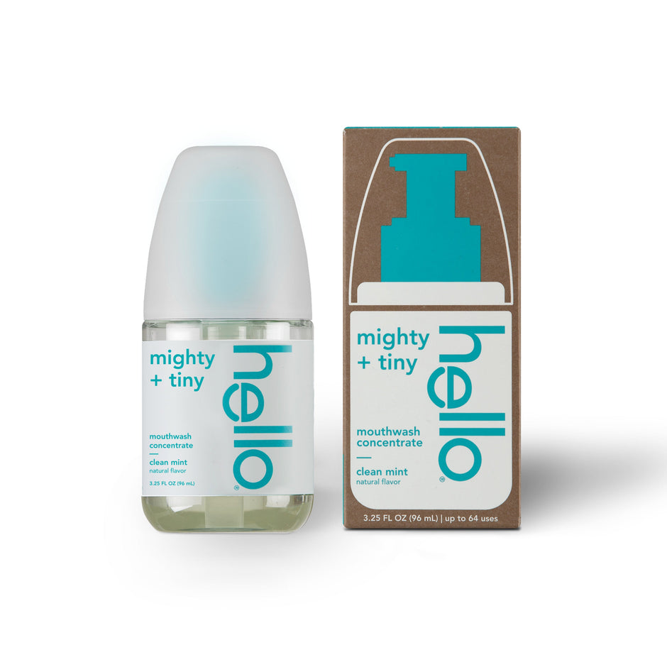 mighty multi-tasker fluoride toothpaste - Hello Products