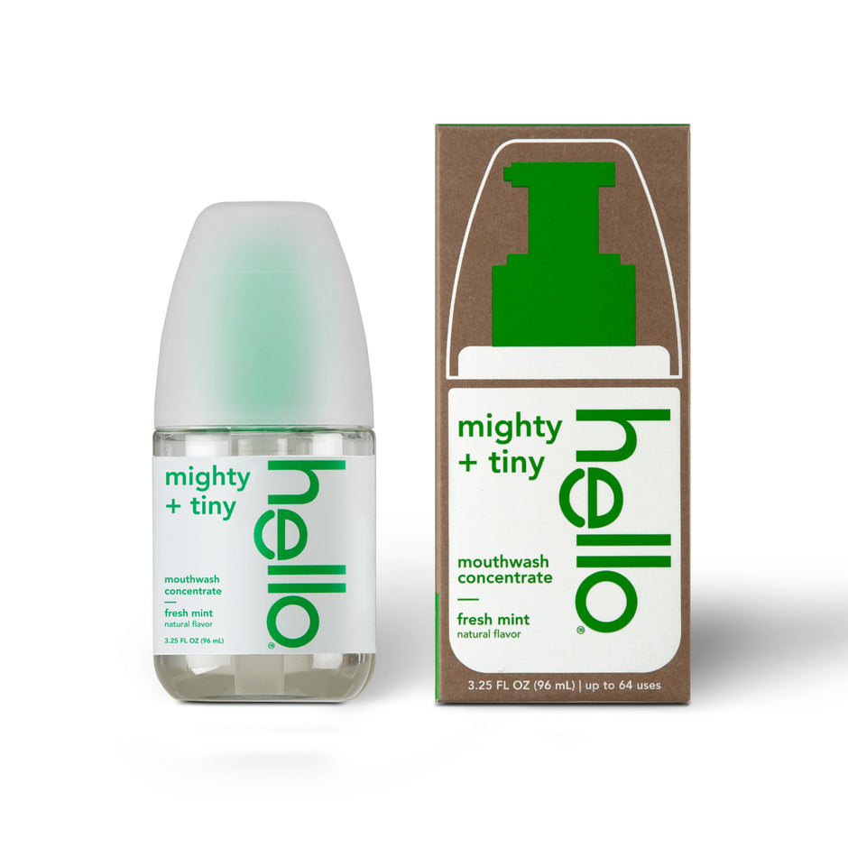 mighty multi-tasker fluoride toothpaste - Hello Products