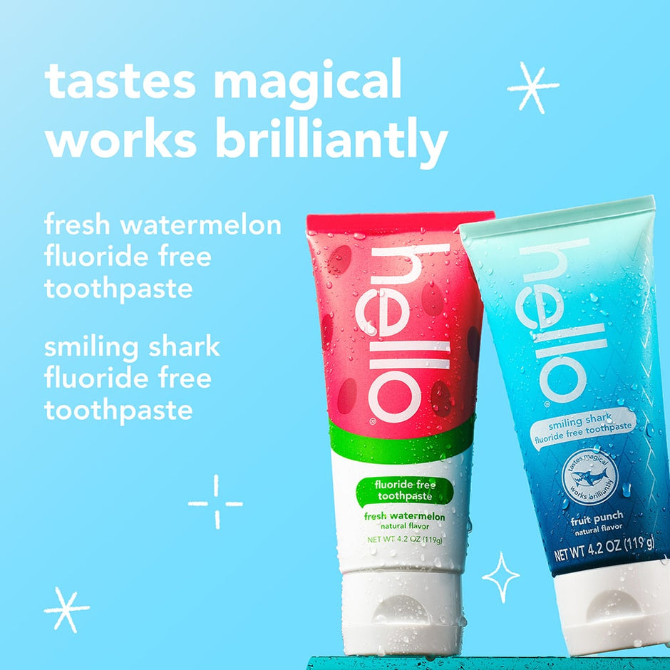 kids toothpastes with natural ingredients | hello products