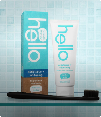 kids fresh watermelon fluoride free toothpaste | hello products