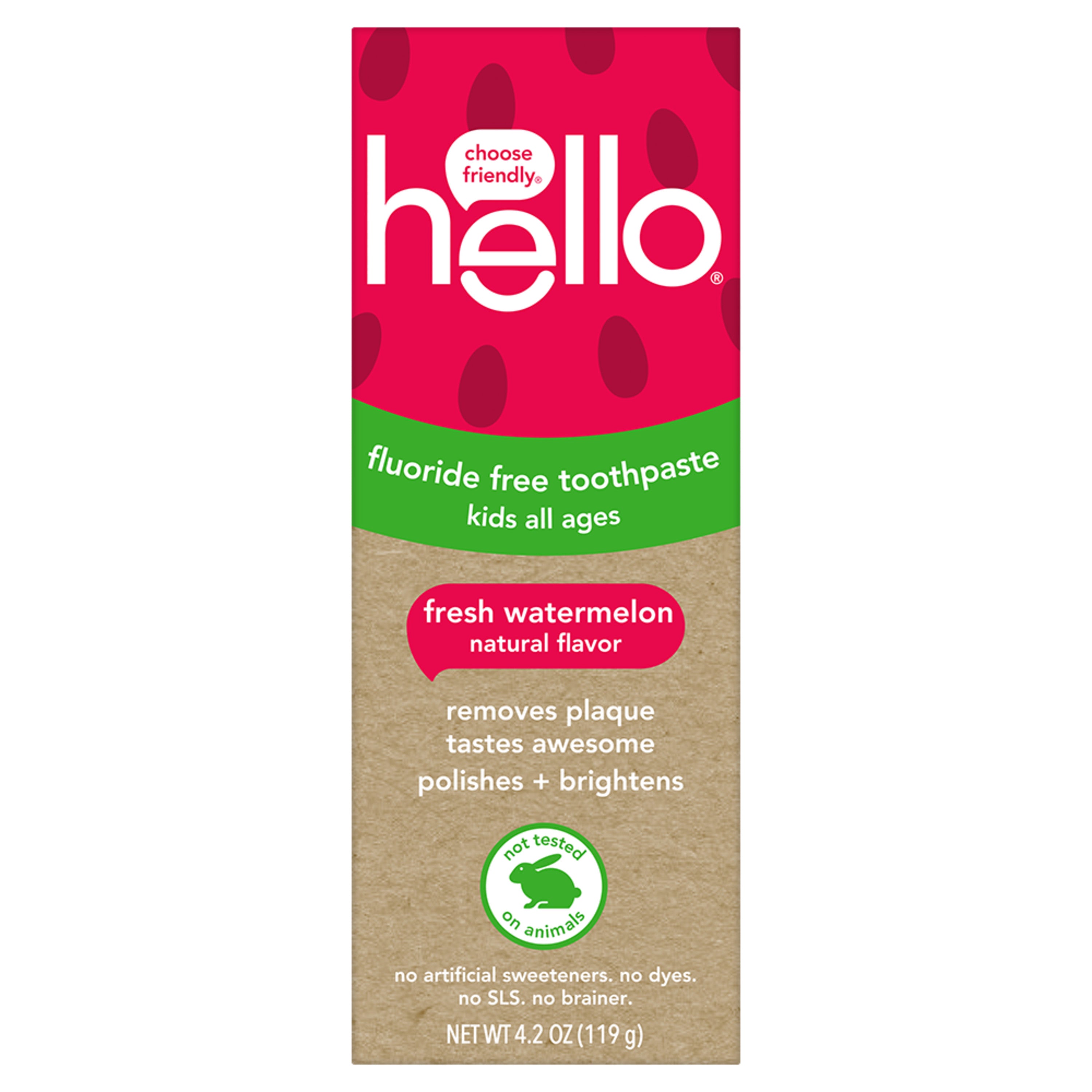 hello toothpaste - vegan, cruelty free & without sls or gluten