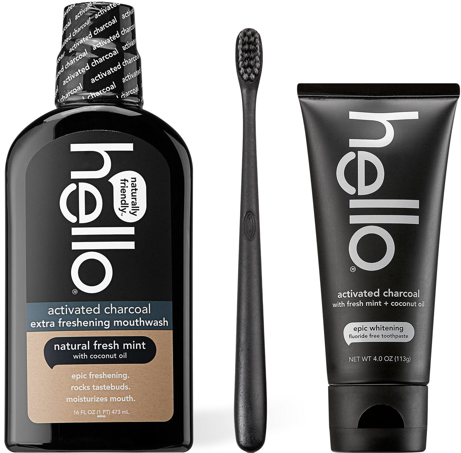 Epic Whitening Charcoal Toothpaste Twin Pack | Hello Products