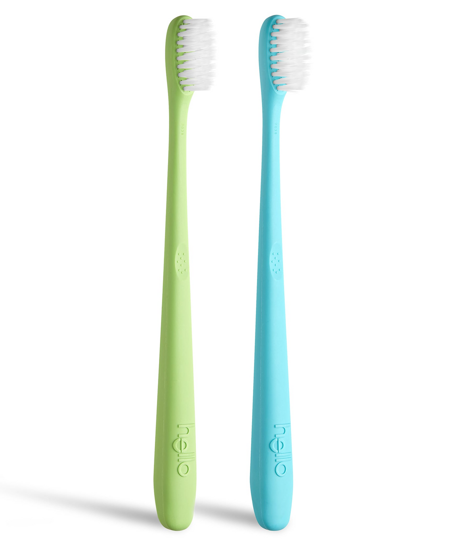 shop our sustainable toothbrushes | hello products